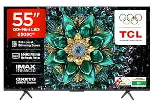 TCL 139 cm (55 inches) 4K UHD Smart QD-Mini LED Google TV 55Q6C : Amazon.in: Electronics