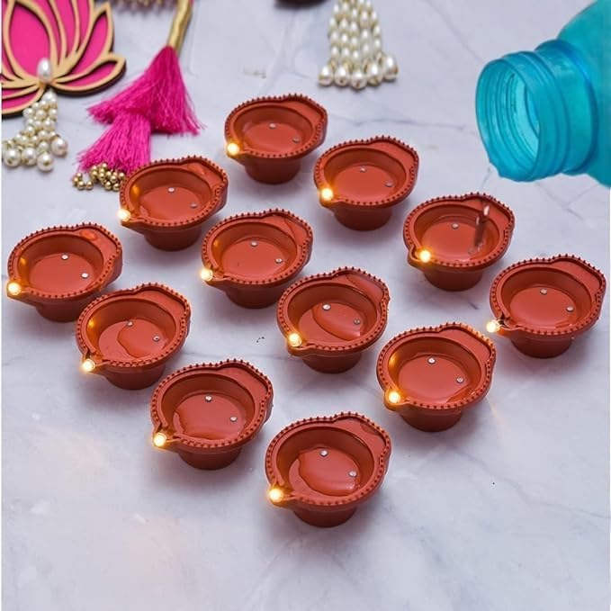 Buy JRDP KART Water Sensior Diyas with Water Sensing Technology for E ...