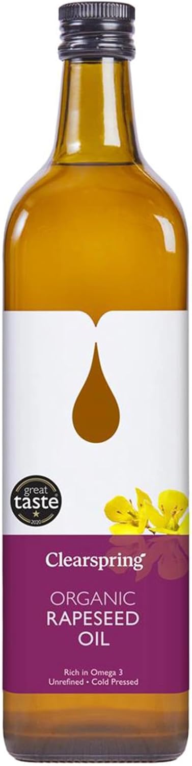 Amazon.com: Clearspring Organic Rapeseed Oil 1 L : Grocery & Gourmet Food