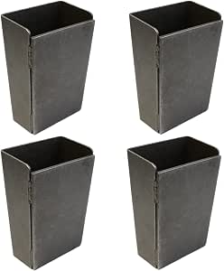 Amazon.com: Boxer 4 Pack Utility Truck Stake Pocket Sleeve Weld On for ...
