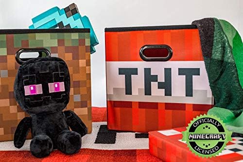 MINECRAFT TNT Bloc de stockage Cube Organisateur Cube de stockage ...