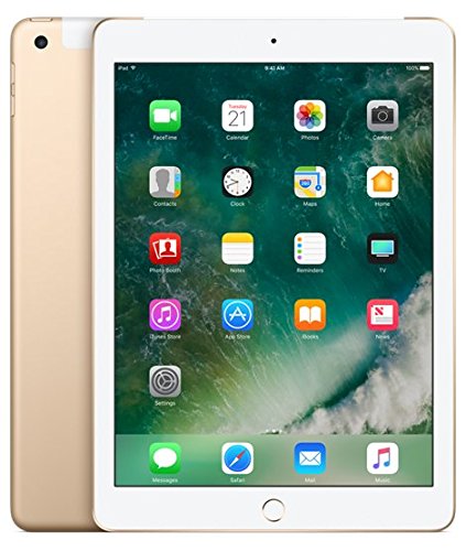 Apple iPad Tablet (9.7 inch, 128GB, Wi-Fi + 4G LTE + Voice Calling ...
