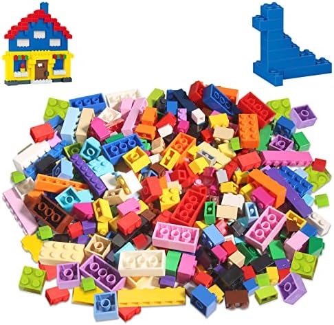 EKIND 7 Color 12 Shapes Classic Educational Creative Building Bricks ...