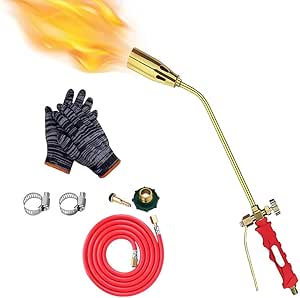 Amazon.com : 2025 New Propane Torch Weed Burner Kit, Powerful Flame ...
