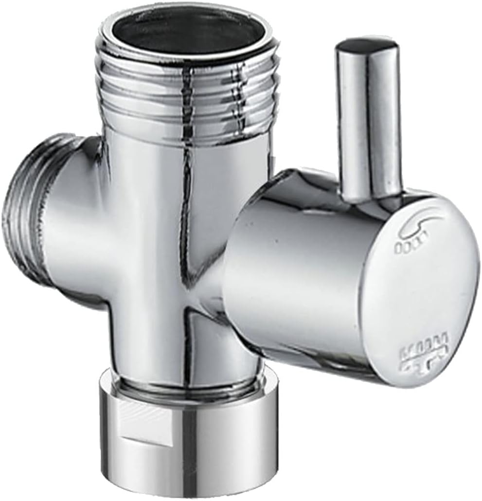 3/4″ BSP Female and Male,1/2″ BSP Male, 3-Way Shower Arm Diverter ...