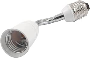 ZHuidjo E27 Screw Base Male to Female Socket Flexible Extension Bulb ...