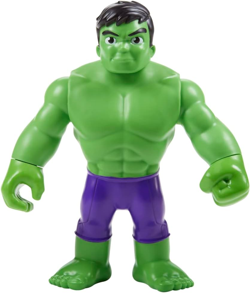 Marvel Spidey and His Amazing Friends Supersized Hulk Action Figure ...
