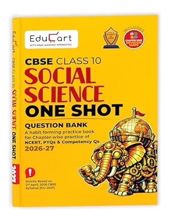 Educart CBSE Class 10 Social Science (SST) One Shot Question Bank 2026 ...
