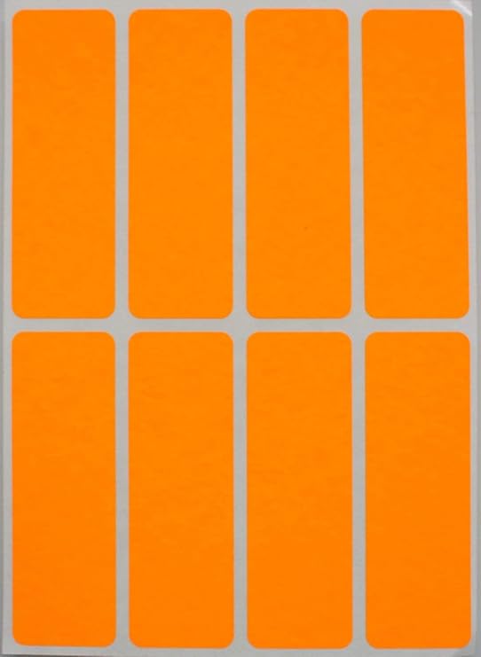 Amazon.com : Royal Green Rectangular Stickers Color Coded Write on ...