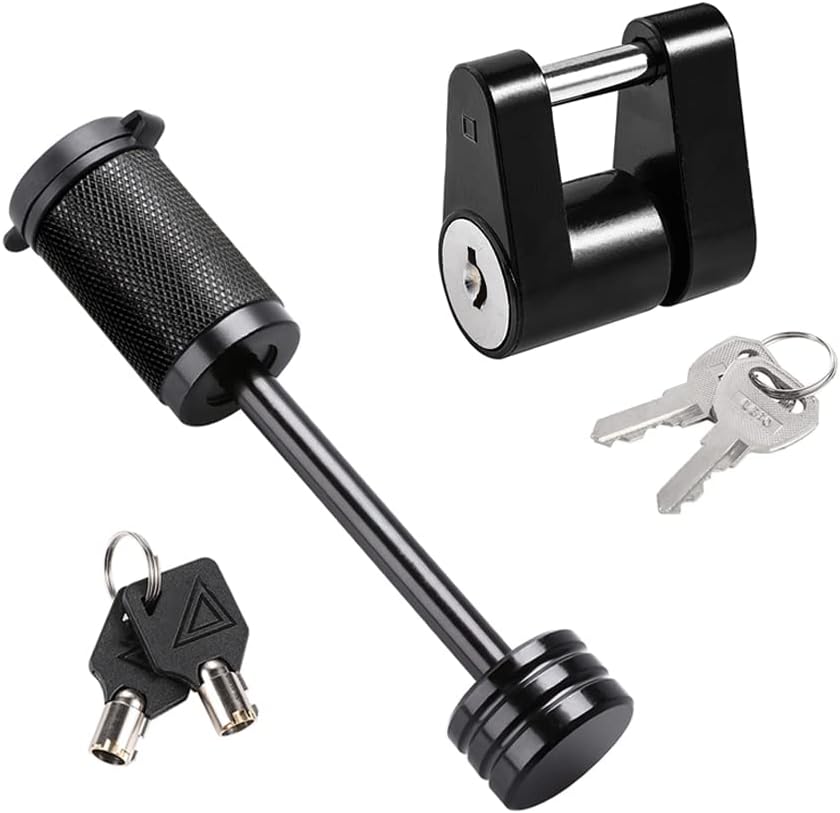 Amazon.com: CZC AUTO Trailer Lock Set, Dia 1/4 Inch, 2-1/2 Inch Span ...