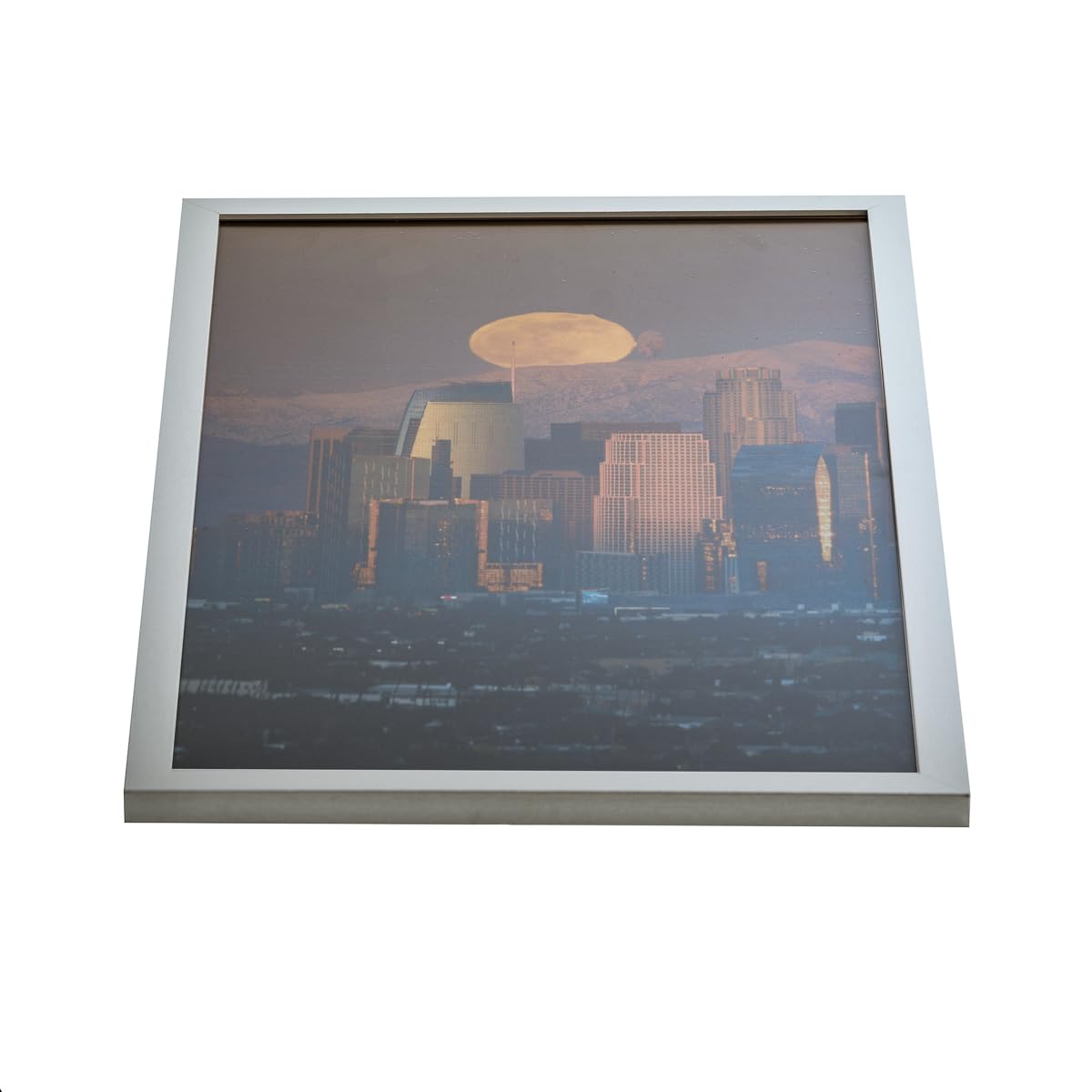 Frame Amo 20x40 Silver Modern Poster Frame, 1.25 inch Wide and 1 inch ...