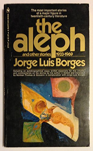 The Aleph & Other Stories 1933 - 1969: Borges, Jorge Luis: Amazon.com ...