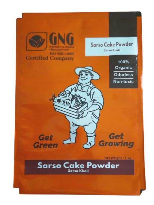 GNG Agritech Sarso Cake Powder - 1 Kg : Amazon.in: Garden & Outdoors