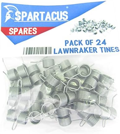 Spartacus 24 x Replacement Lawn Raker Scarifier Tines Tynes For ...