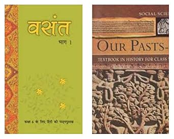 Ncert Our Past-1 History and Vasant bhag-1 for Class -6 (Set of 2 Book ...