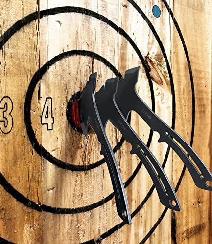 Snapklik.com : Throwing Axes 6Pack, Overall 10.1in W/ 3.7in Blade, Full ...