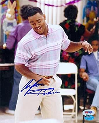 Alfonso Ribeiro autographed photo "Carlton Banks" (Fresh Prince of Bel ...