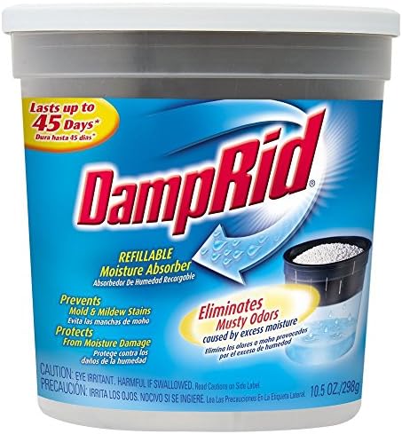 DampRid Refillable Fragrance-Free Moisture Absorber Cup 10.5oz