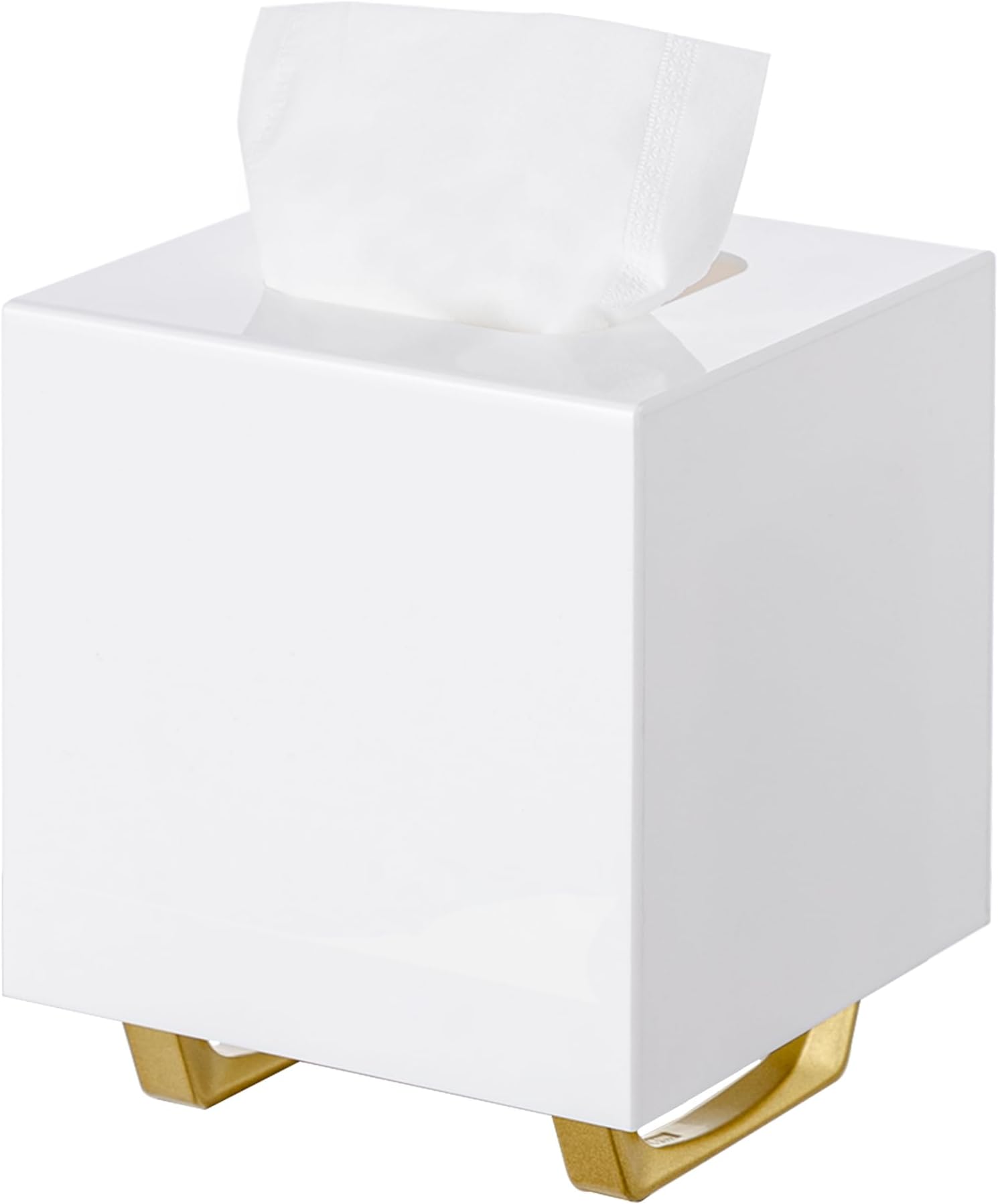 Amazon.com: HBlife Tissue Box Cover Square Acrylic Tissue Box Holder ...
