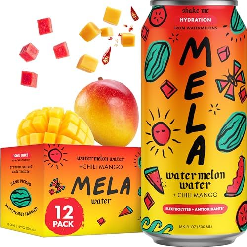 Amazon.com: New! Mela Water Natural Watermelon Juice Drink ...