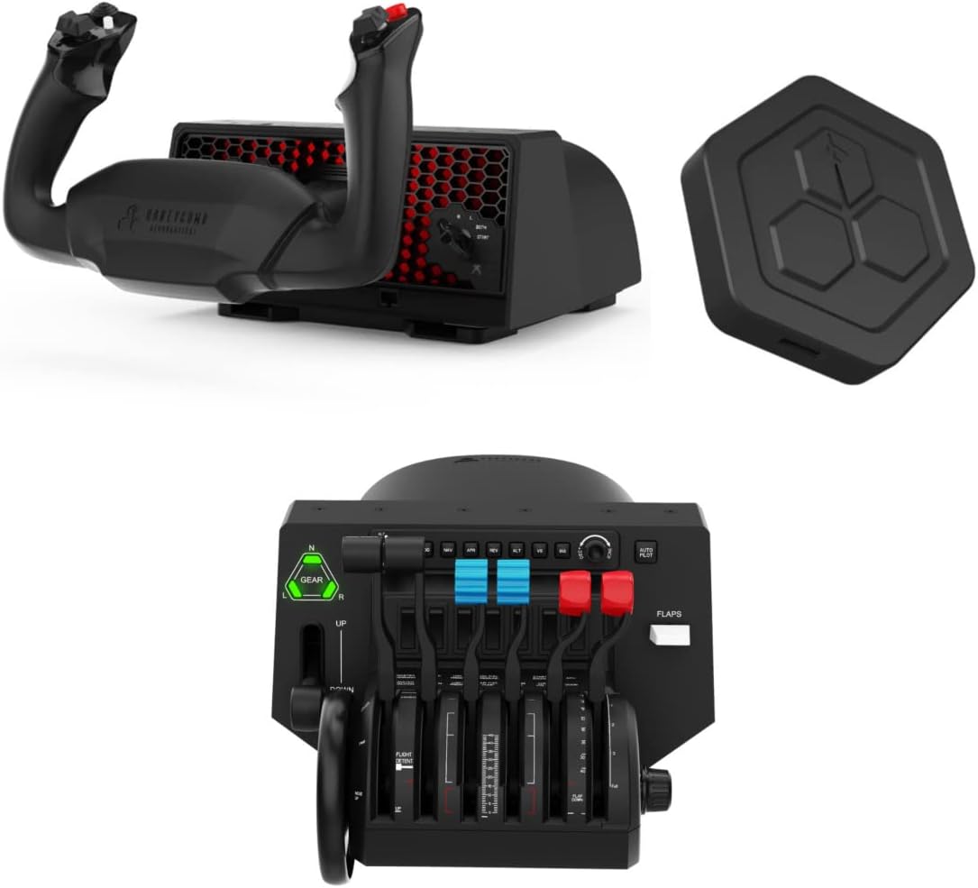 Amazon.com: Honeycomb Aeronautical Alpha Flight Controls XPC (Xbox ...