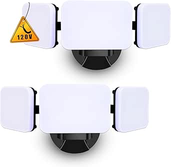 EMANER Switch Controlled Outdoor Security Flood Light, Dimmable ...