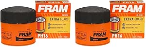 Amazon.com: FRAM Extra Guard PH16, 10K Mile Change Interval Spin-On Oil ...