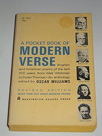 A Pocket Book Of Modern Verse: English And American Poetry Of The Last ...