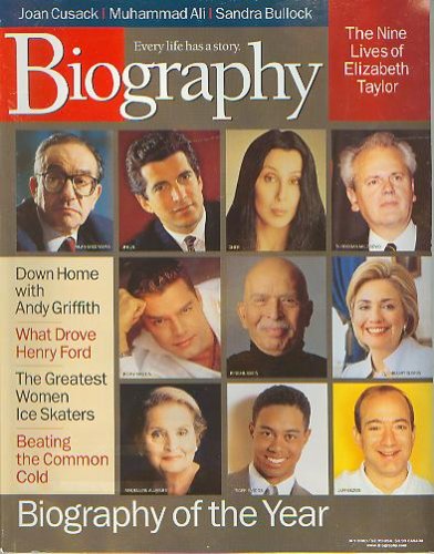 Biography Magazine January 2000 - Joan Cusack, Henry Ford, JFK Jr ...