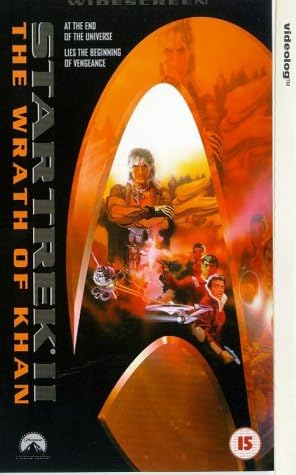 Star Trek 2 - The Wrath Of Khan [VHS] : William Shatner, Leonard Nimoy ...