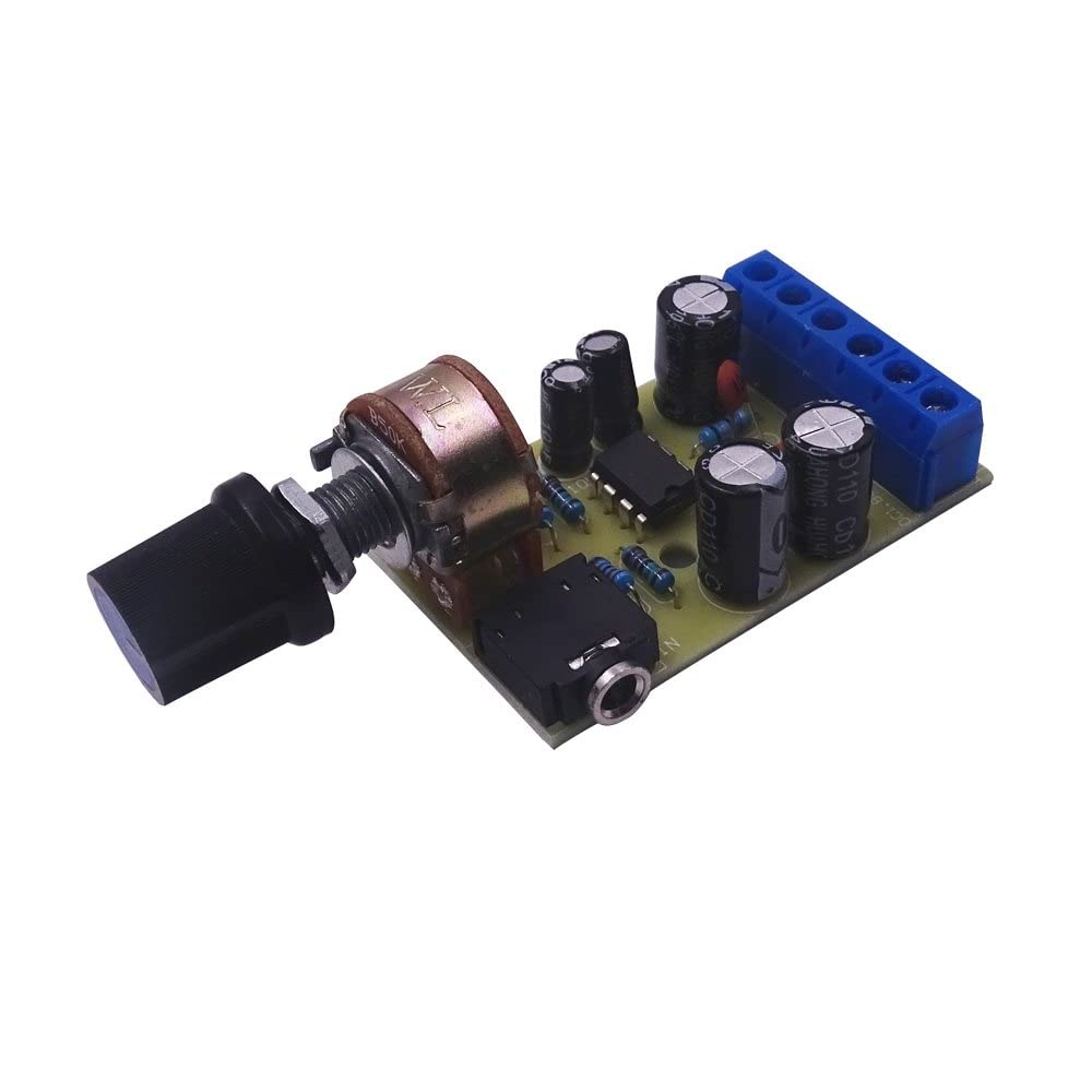 Compact Audio Amp For DIY TDA2822M 2.0 Channel Stereo Mini Audio ...