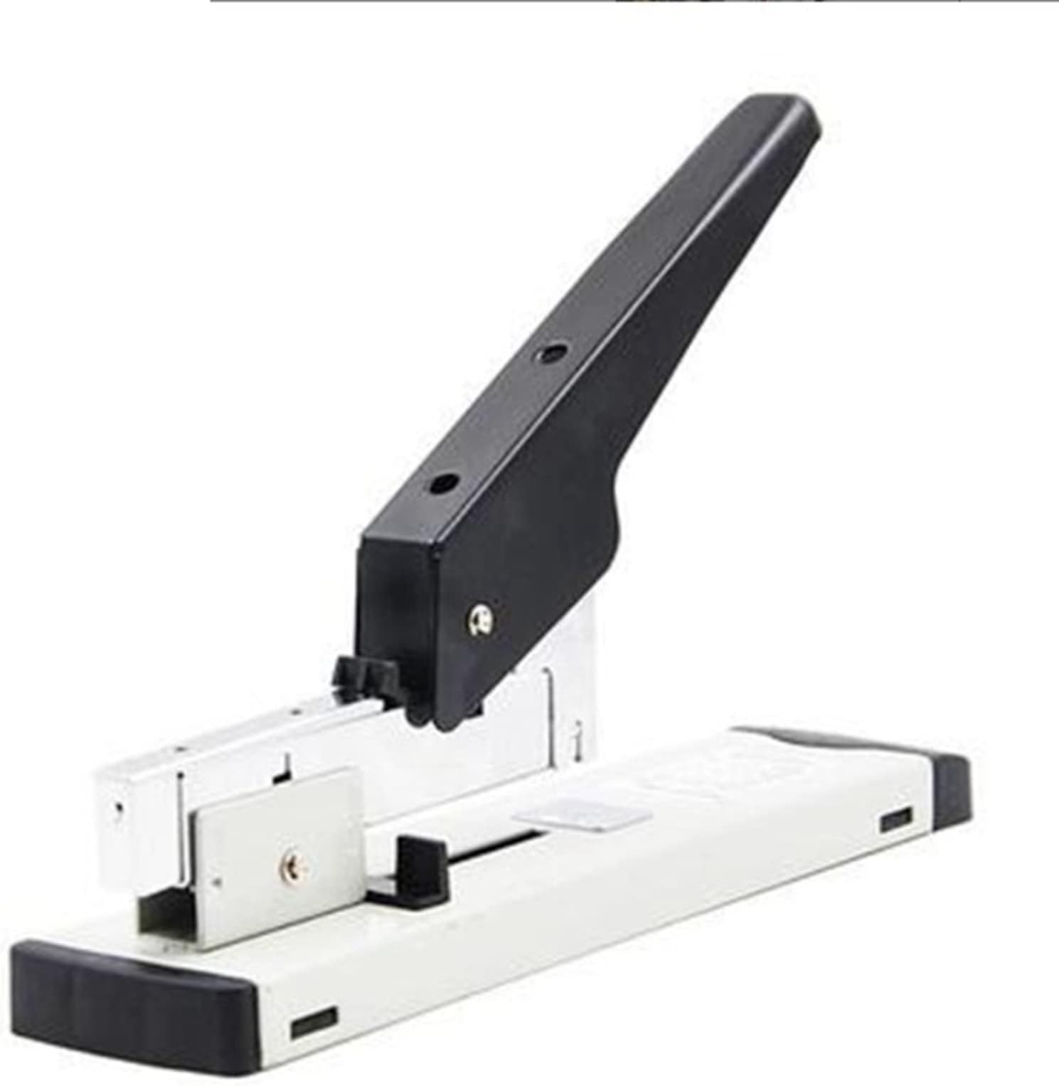 Heavy Duty Long Arm Stapler, Large Capacity Labor Saving 100 Pages No ...