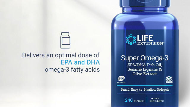 Watch Life Extension Super Omega-3 EPA-DHA Sesame Lignans and Olive ...