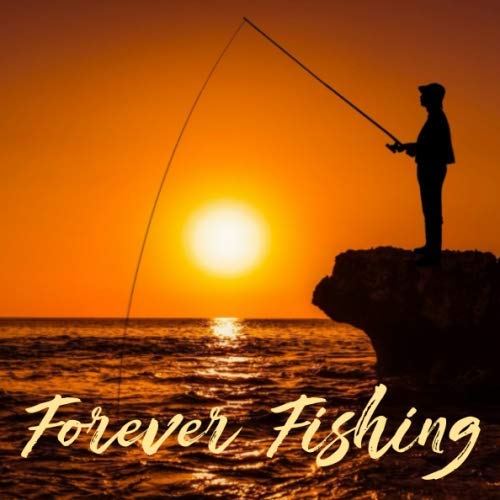 Forever Fishing: Fisherman Memorial Guest Book - Fishing Silhouette at ...