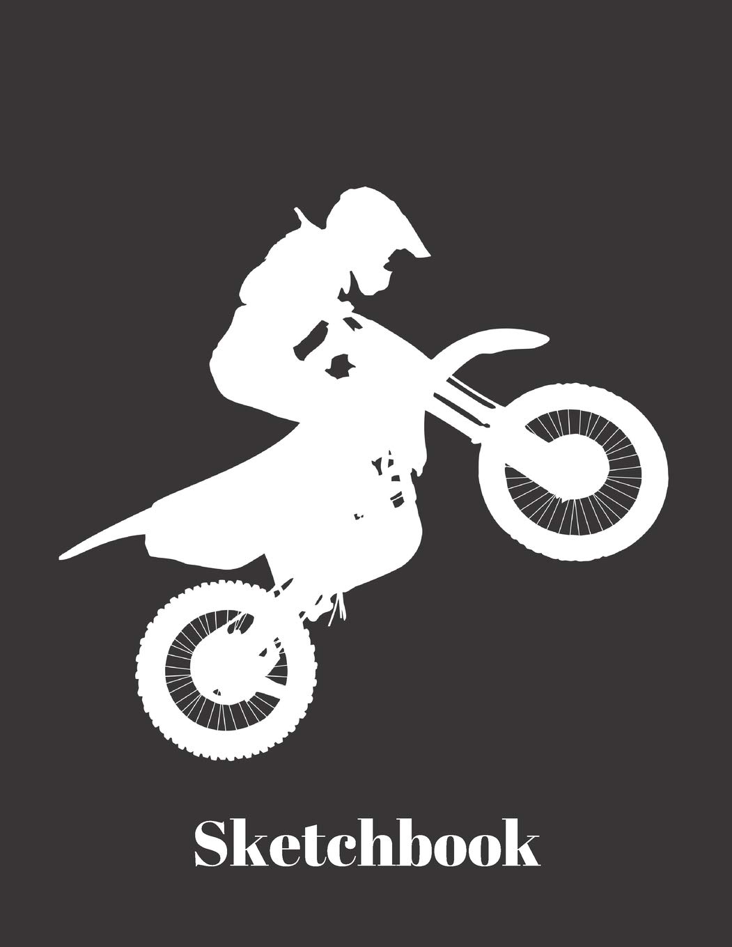 Amazon.com: Basics Sketchbook For Drawing - Motocross Dirt Bike ...