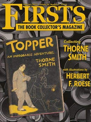 Firsts, The Book Collector's Magazine February 2012 Collecting Thorne ...