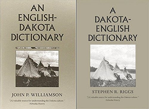 An English-Dakota Dictionary & Dakota-English Dictionary (2 Volume Set ...