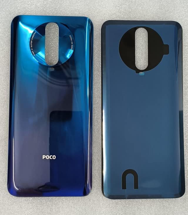 REOTEL Back Panel Back Glass Body for Mi Redmi Poco X2 - Blue : Amazon ...