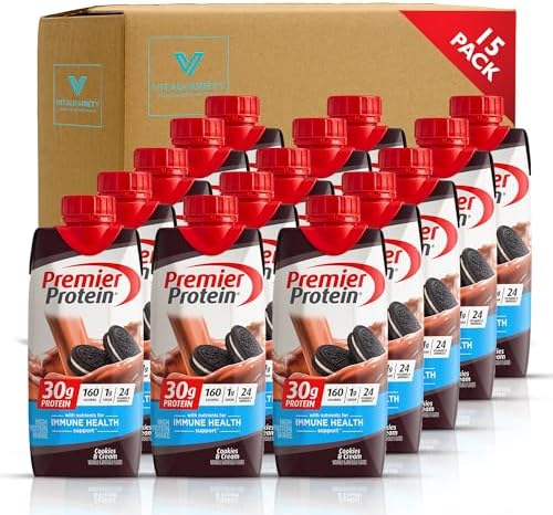 Amazon.com : Premier Protein High Protein Shake, Strawberry Cream (11 ...