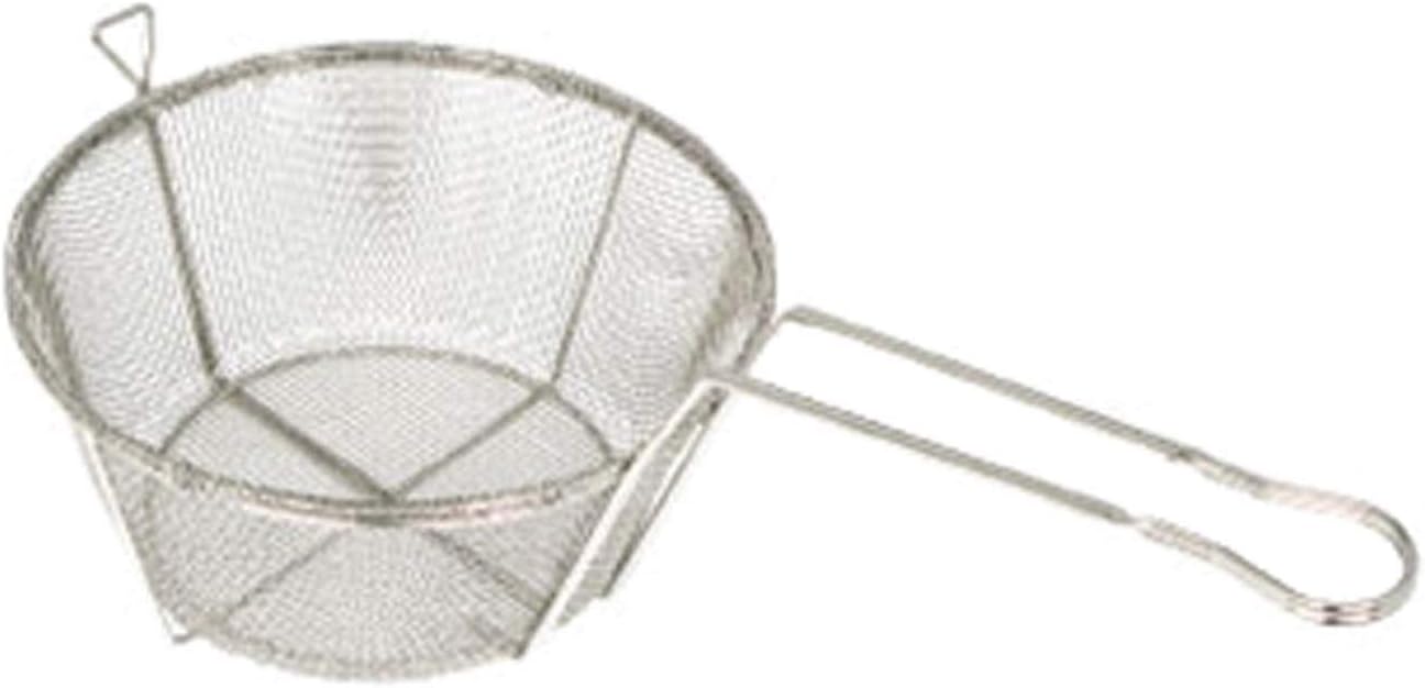 Amazon.com: Winco 10-1/2" Round Wire Fry Basket, 6 Mesh: Deep Fryers ...