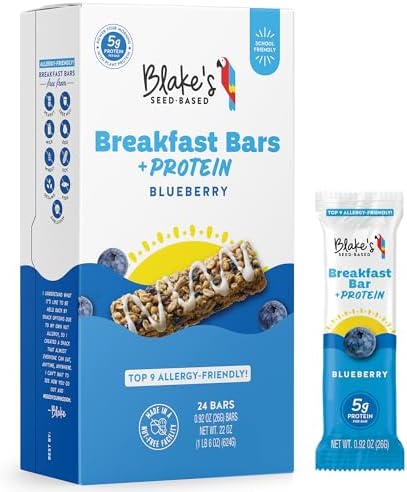 Amazon.com: Blake's Seed Based Breakfast Bars with Protein — Blueberry ...