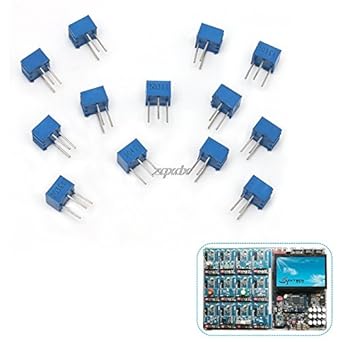 replacement resistor 13 Values 3362P Trim Pot Trimmer Potentiometer Kit ...