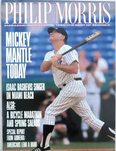 Philip Morris Magazine: Playing with the Big Leaguers- Mickey Mantle ...