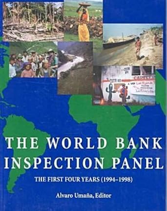 The World Bank Inspection Panel: The First Four Years: World Bank ...