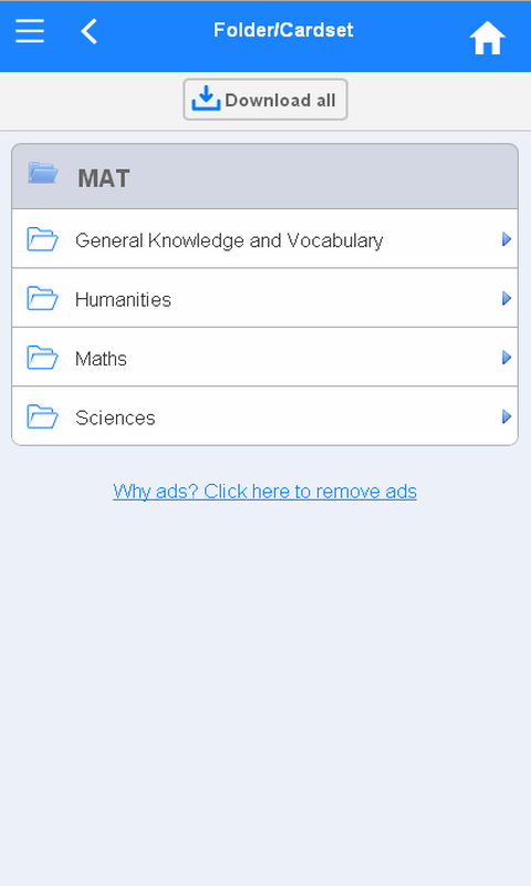 MAT Flashcards - App on Amazon Appstore