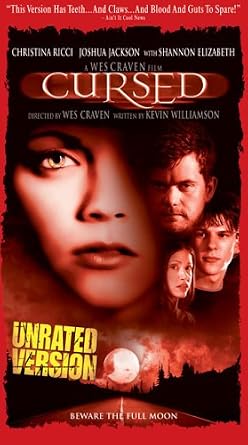 Amazon.com: Cursed [VHS] : Christina Ricci, Joshua Jackson: Movies & TV