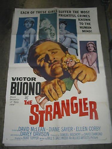 THE STRANGLER / ORIGINAL U.S. ONE-SHEET MOVIE POSTER (VICTOR BUONO) at ...