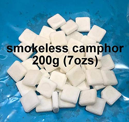 Buy BO smokeless Camphor 50 Tablets of 1x1x1/4 inches Online at ...