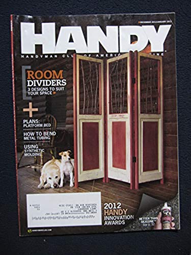 Handy Magazine December 2012/January 2013 Room Dividers: Handyman Club ...