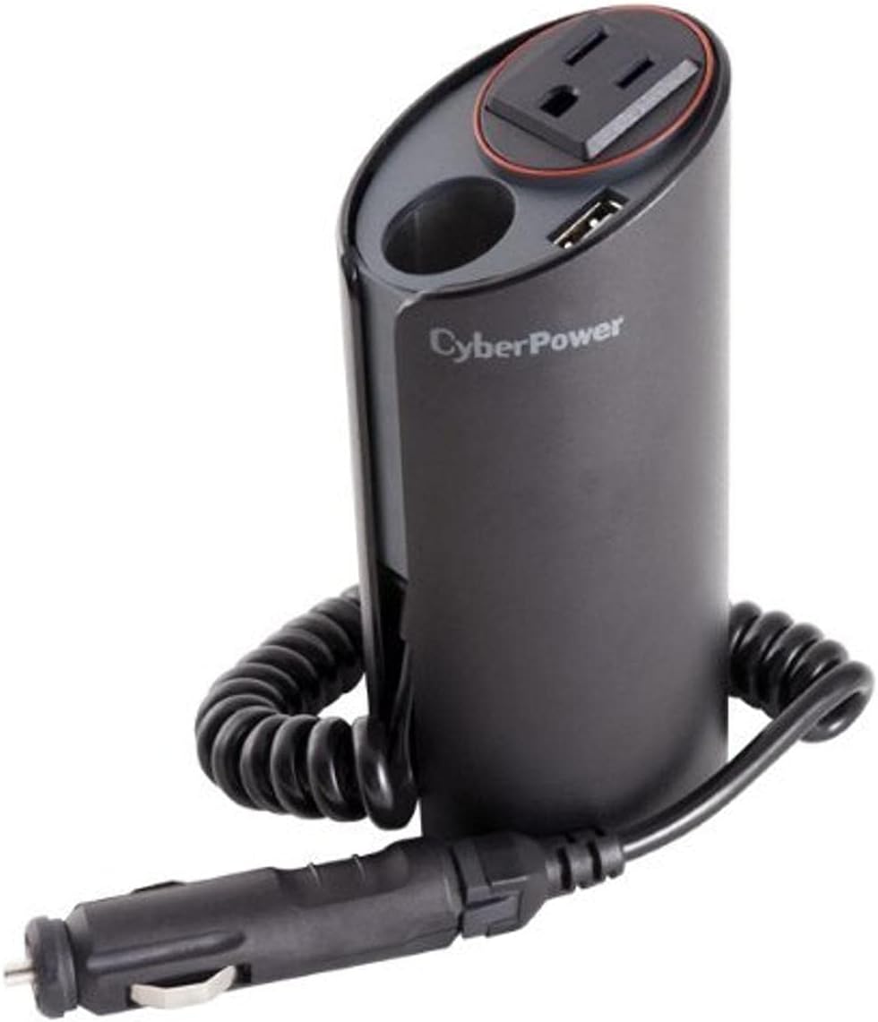 Amazon.com: CyberPower CPS150CHU 150W Mobile Power Inverter with USB ...